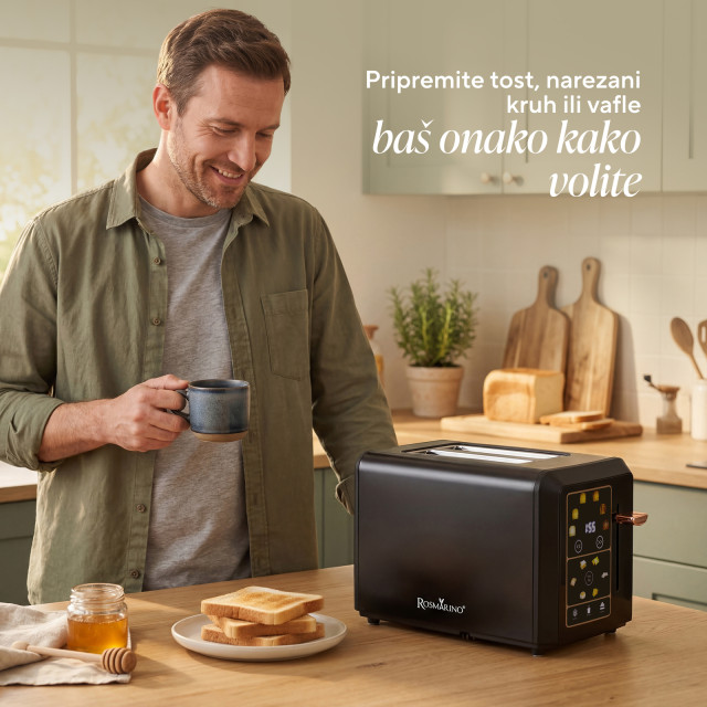Toster Rosmarino ToastSense Smart PRO Series 3-in-1 - Vitapur