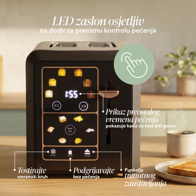 Toster Rosmarino ToastSense Smart PRO Series 3-in-1 - Vitapur